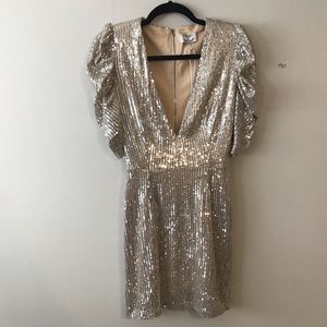 Runaway The Label | Dresses | Silver Sequin Dress | Poshmark